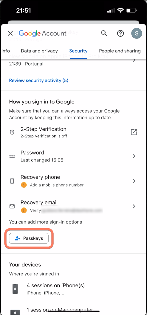 Secure your Google account using passkeys with Dashlane – Dashlane