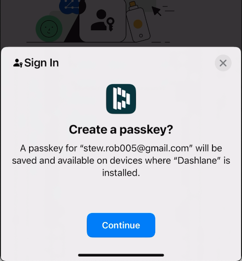 Secure your Google account using passkeys with Dashlane – Dashlane
