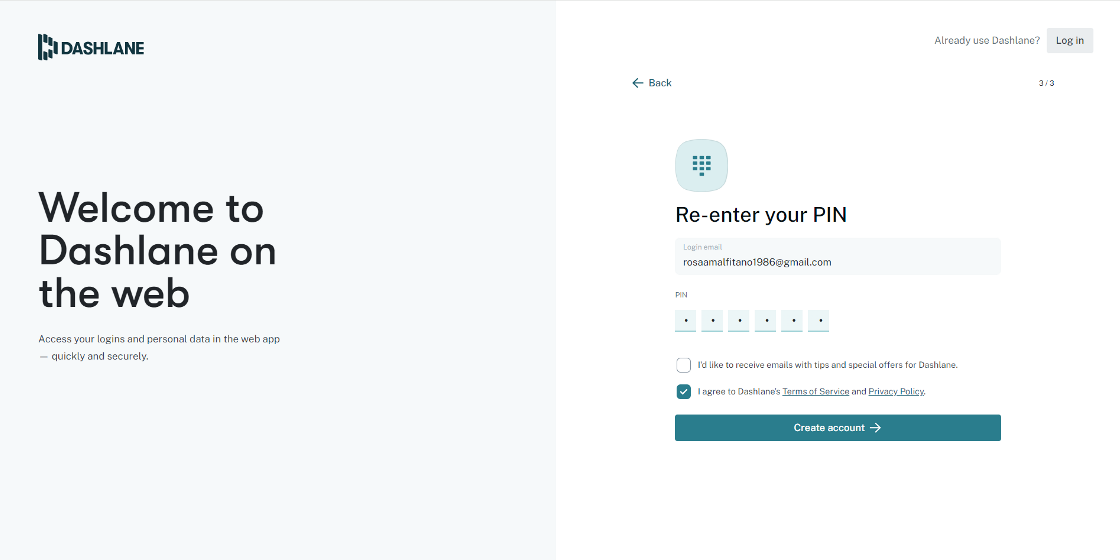Passwordless login for your Dashlane account – Dashlane