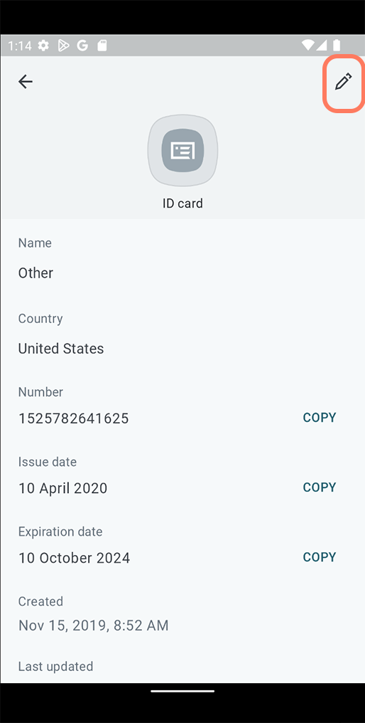 Add and manage IDs in Dashlane – Dashlane