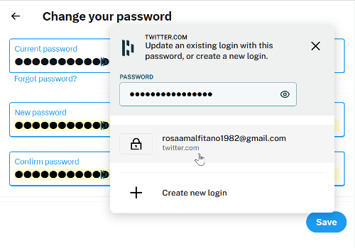 Change a password for a login saved in Dashlane – Dashlane