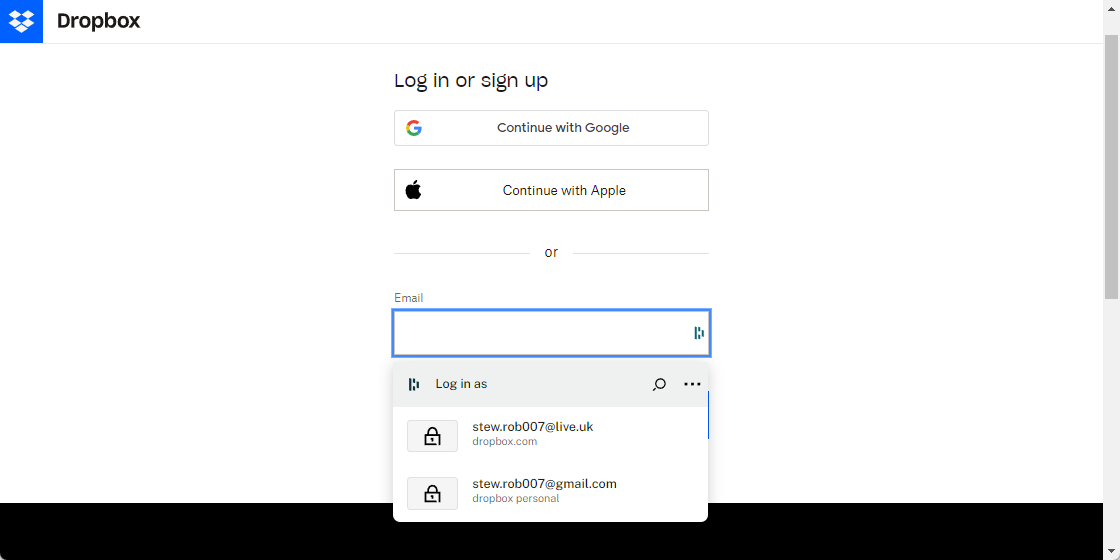 Log in to websites using Dashlane – Dashlane