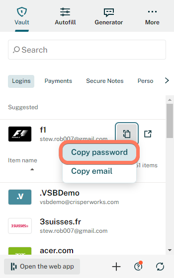 Autofill your data using Dashlane – Dashlane