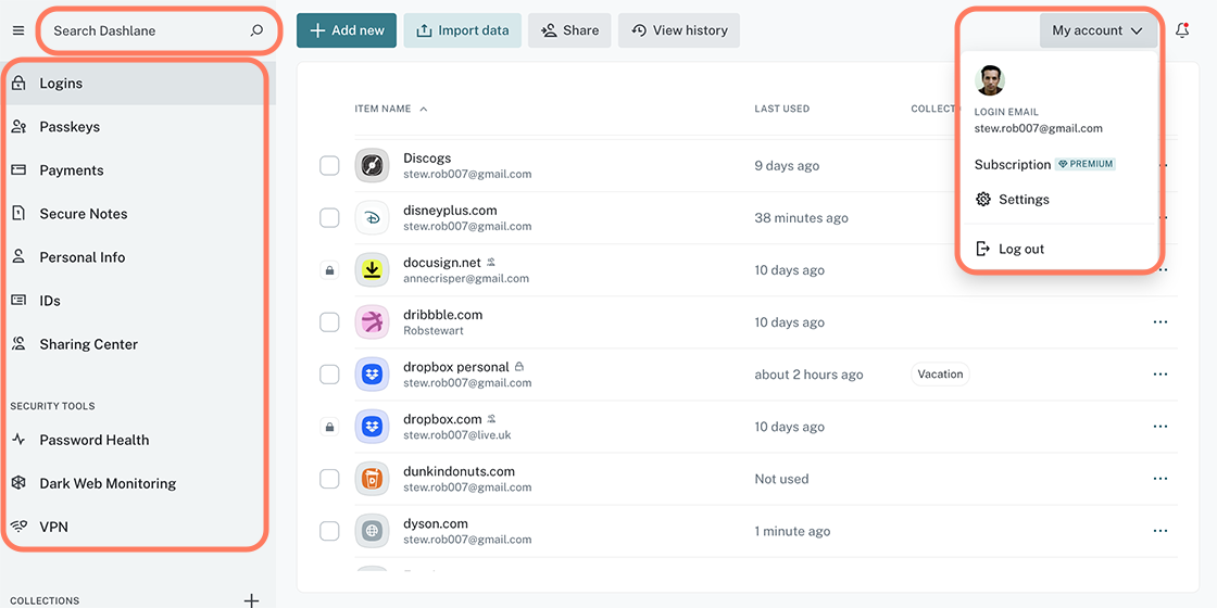 Accès au bureau restreint à l'Extension intelligente de Dashlane ...