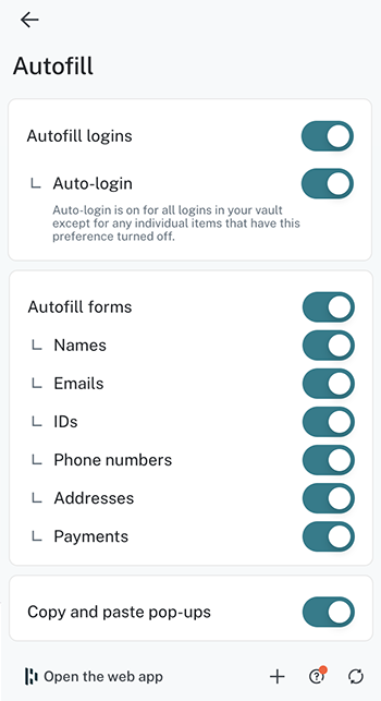 Dashlane Autofill isn't working – Dashlane