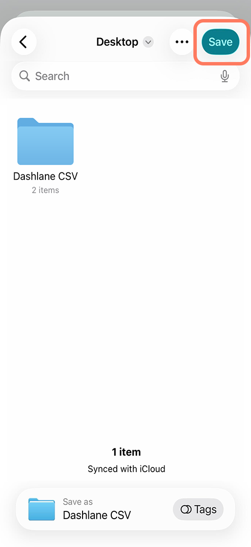 Export your Dashlane data – Dashlane