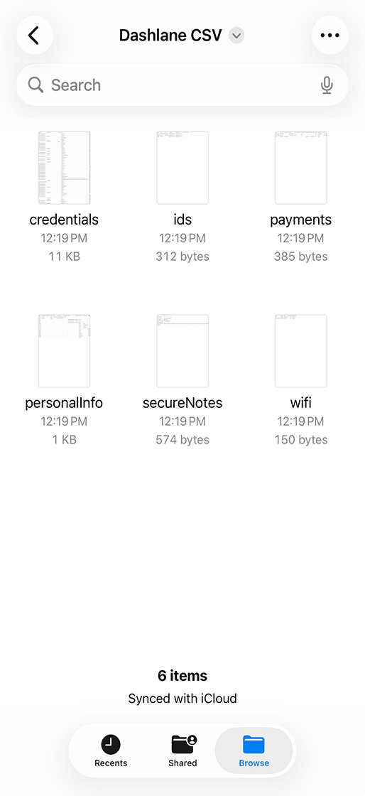 Export your Dashlane data – Dashlane