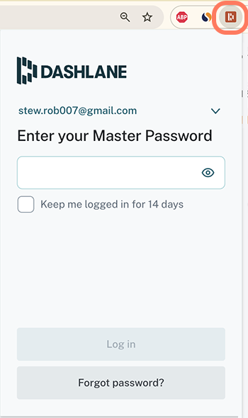 Log in to Dashlane – Dashlane